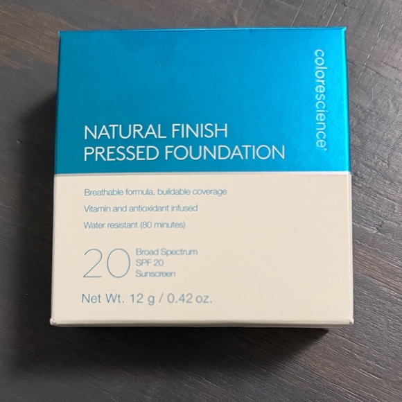 Colorscience | Makeup | Natural Finish Pressed Foundation Tan Golden ...